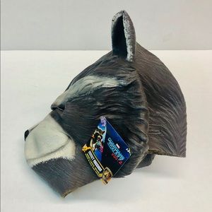 Rubie's | Other | Rocket Raccoon Adult Deluxe Latex Mask | Poshmark